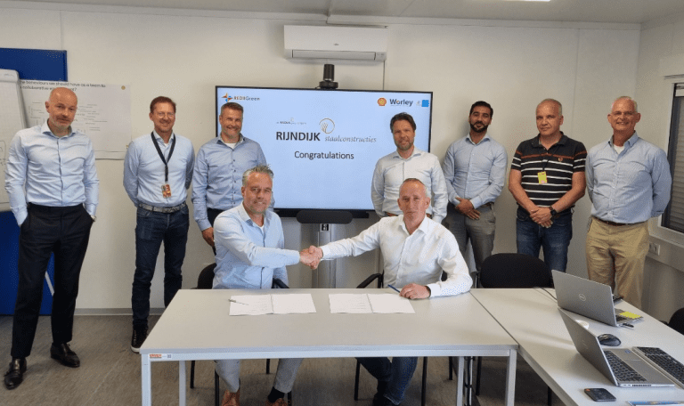 Staalconstructies voor nieuwe fabriek Shell - Europoort Kringen Magazine